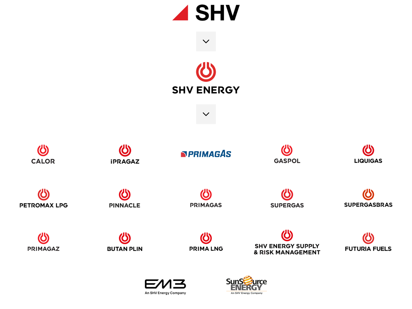 Structure – SHV Energy
